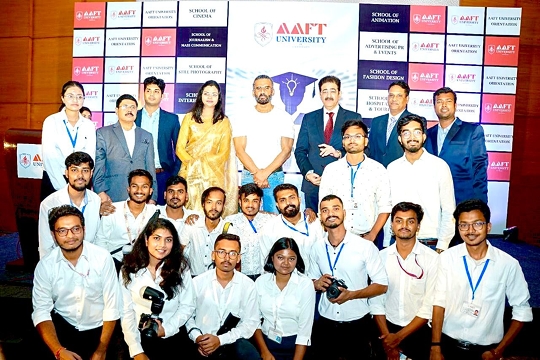 AAFT University Session 2022 Inaugurated by Suniel Shetty ...